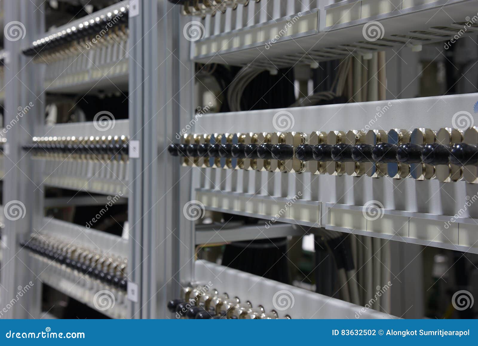Old Connector for Telecommunication System. Stock Photo - Image of ...