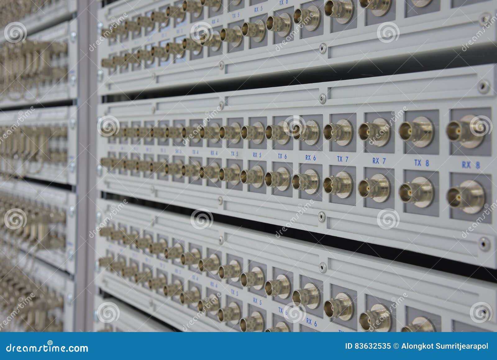 Old Connector for Telecommunication System. Stock Image - Image of plug ...