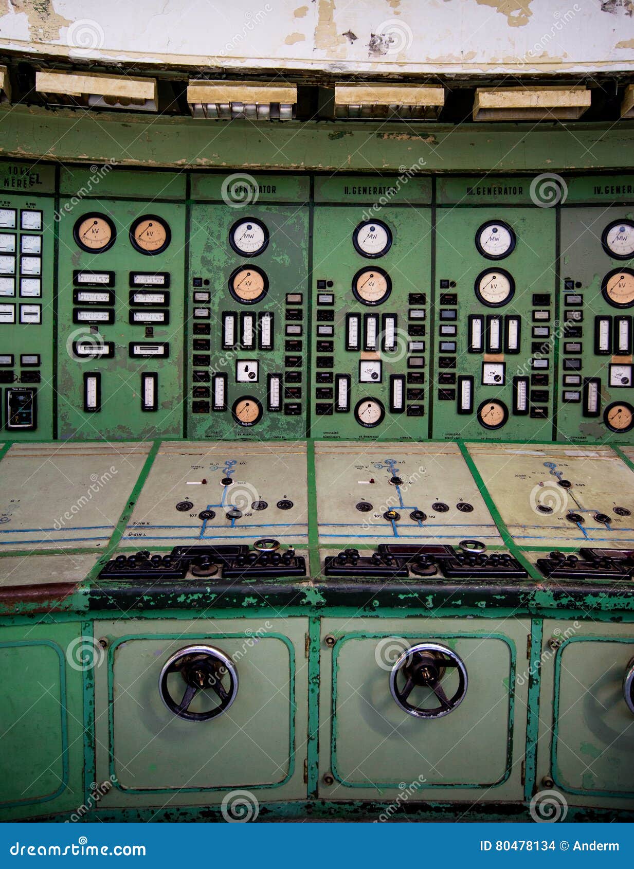 A Green Control Valve On Gas Line Stock Image | CartoonDealer.com #80337535