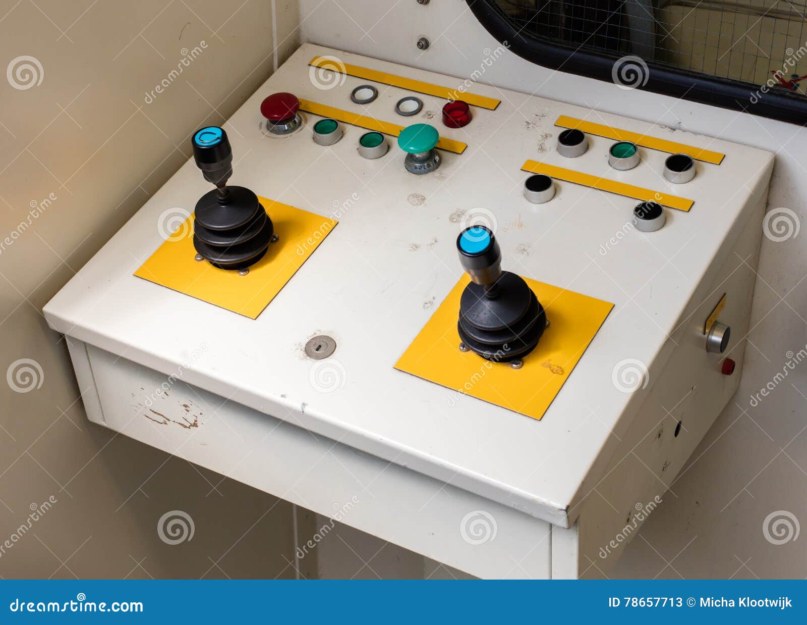 Old Control Panel, Aviation Bridge Stock Image - Image of metal ...