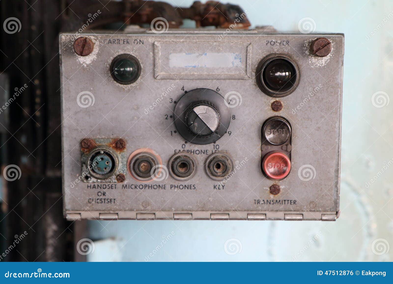Old Control Panel Stock Photos - Royalty Free Stock Images
