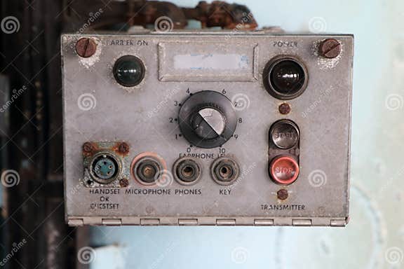 Old control panel box stock photo. Image of industry - 47512876