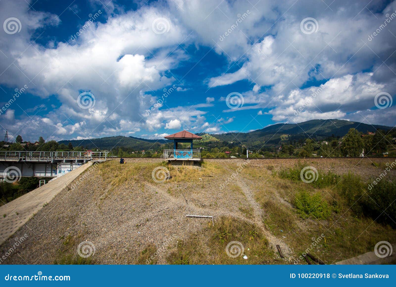 Old Control Point on the Railway Stock Photo - Image of blur, control ...