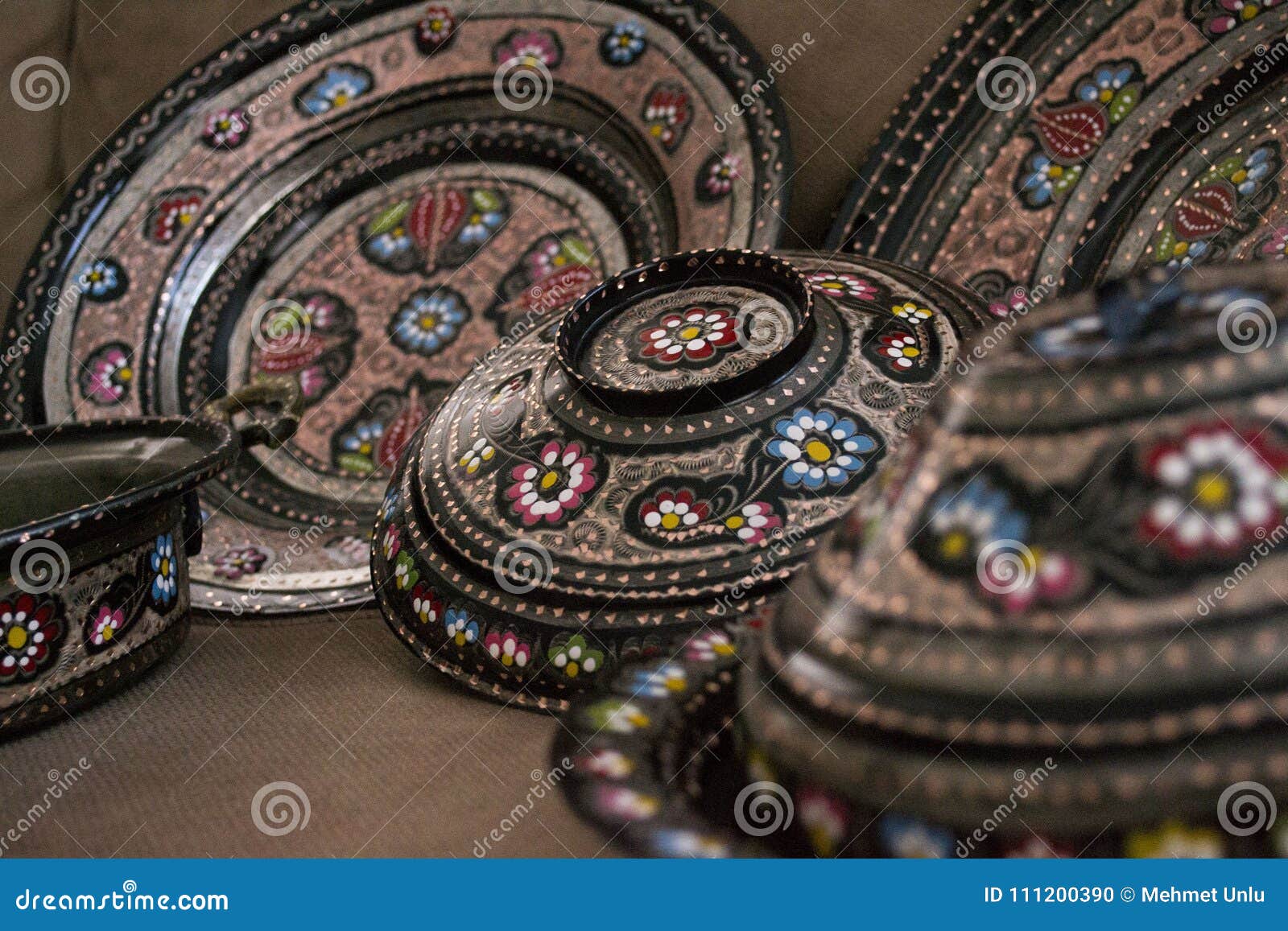 Old Copper Items Attract Attention Again Stock Photo - Image of ...