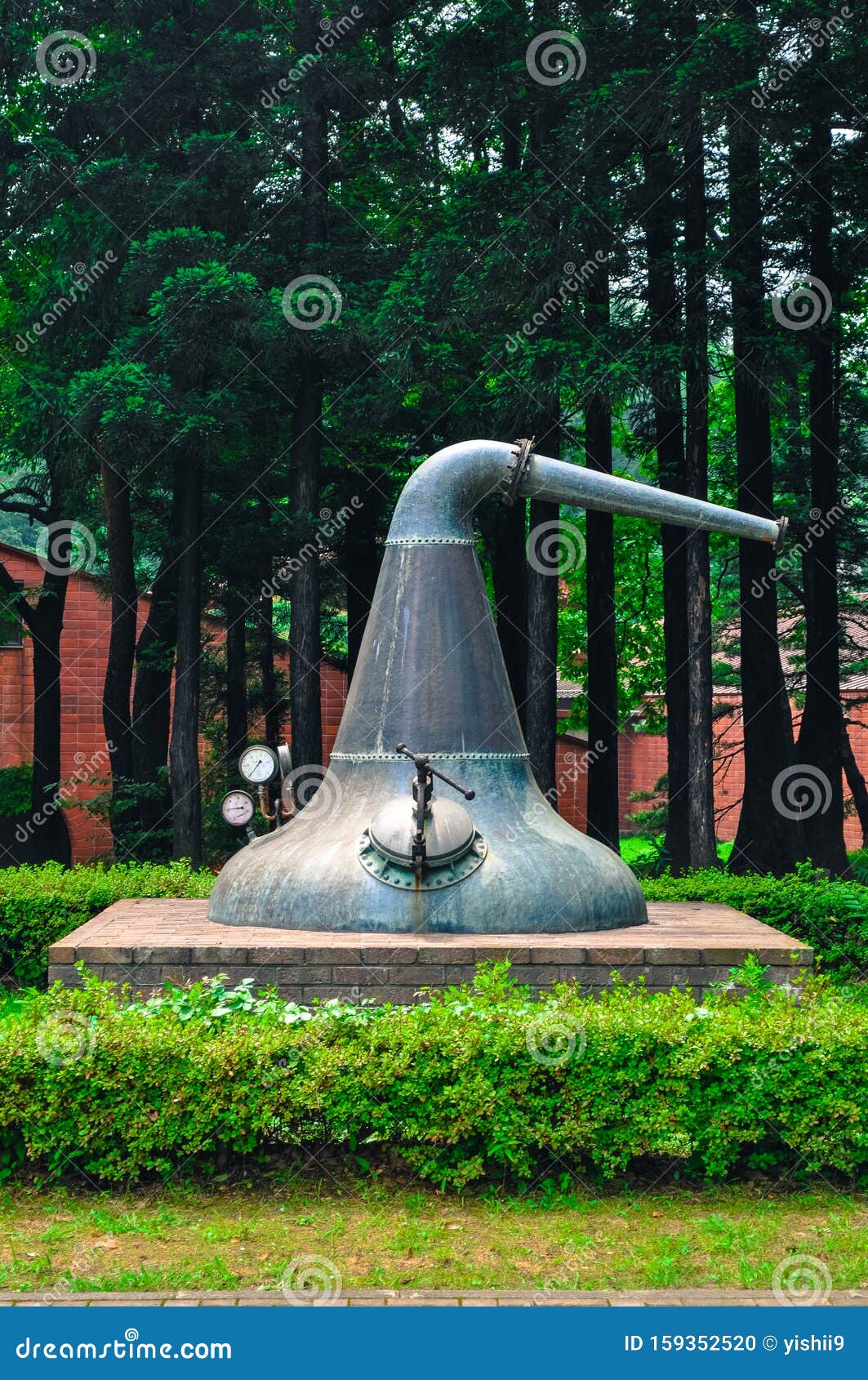 Old Pot Still for Whiskey Distillation Stock Photo - Image of ...