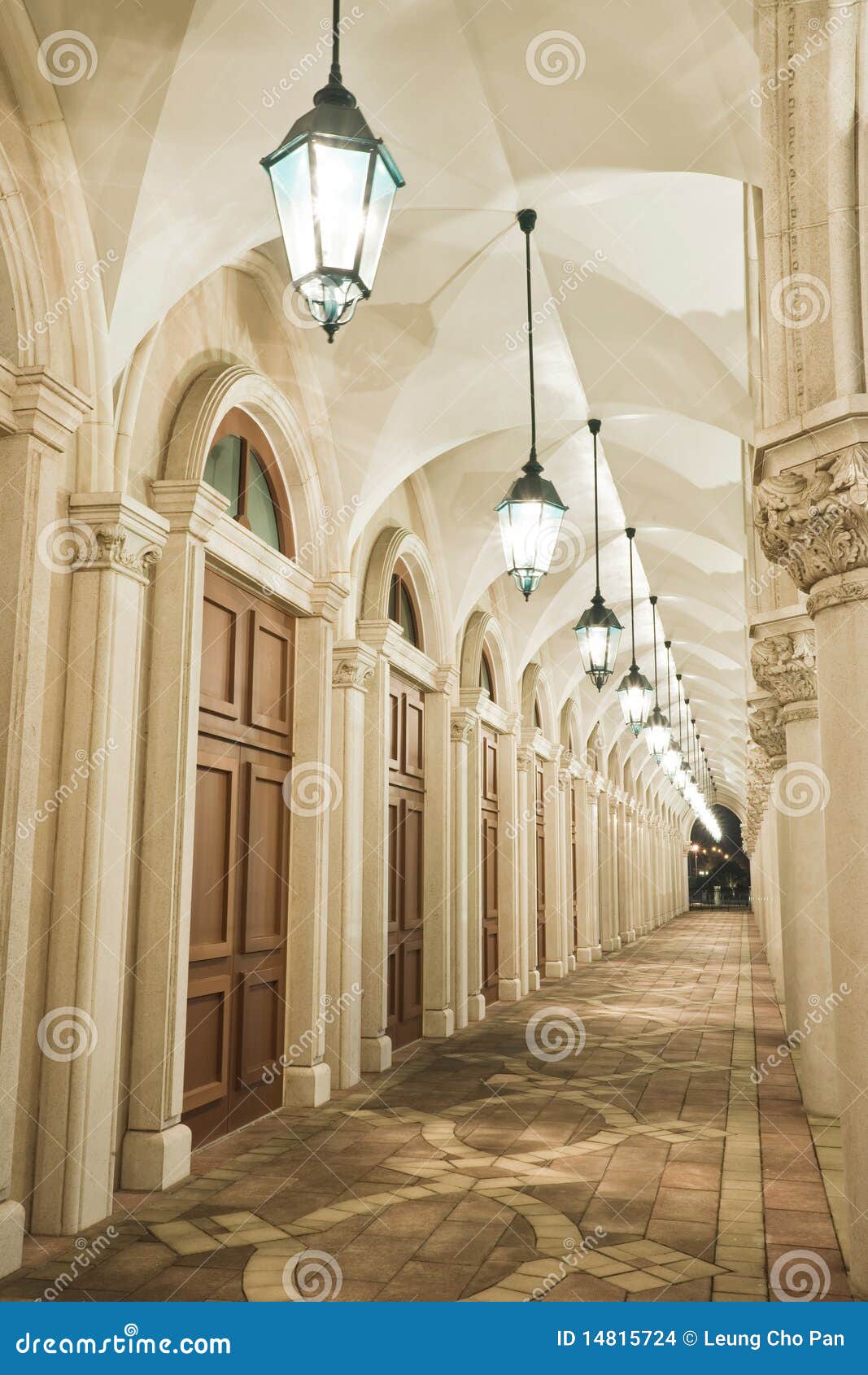 Old corridor stock photo. Image of city, hallway, ancient - 14815724