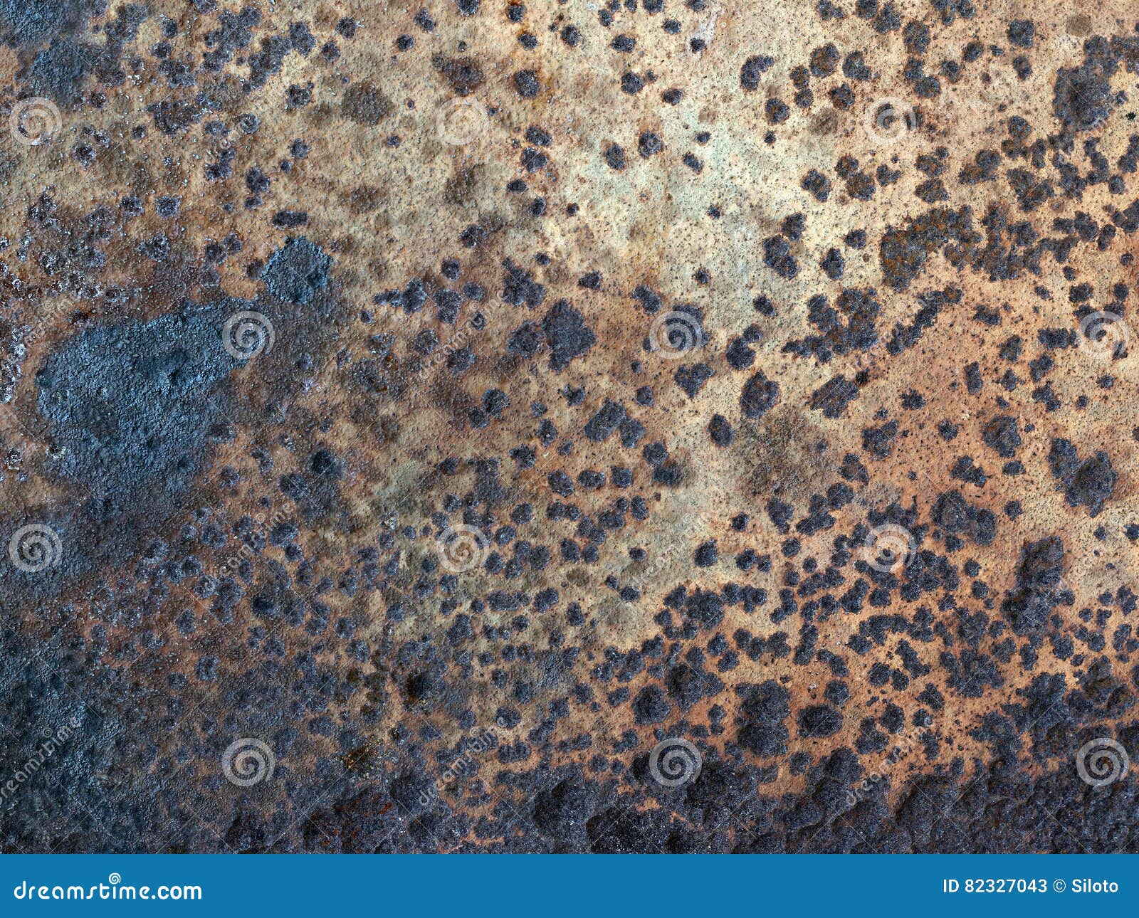 Old Corroded Surface of the Metal Plate Stock Image - Image of soiled ...