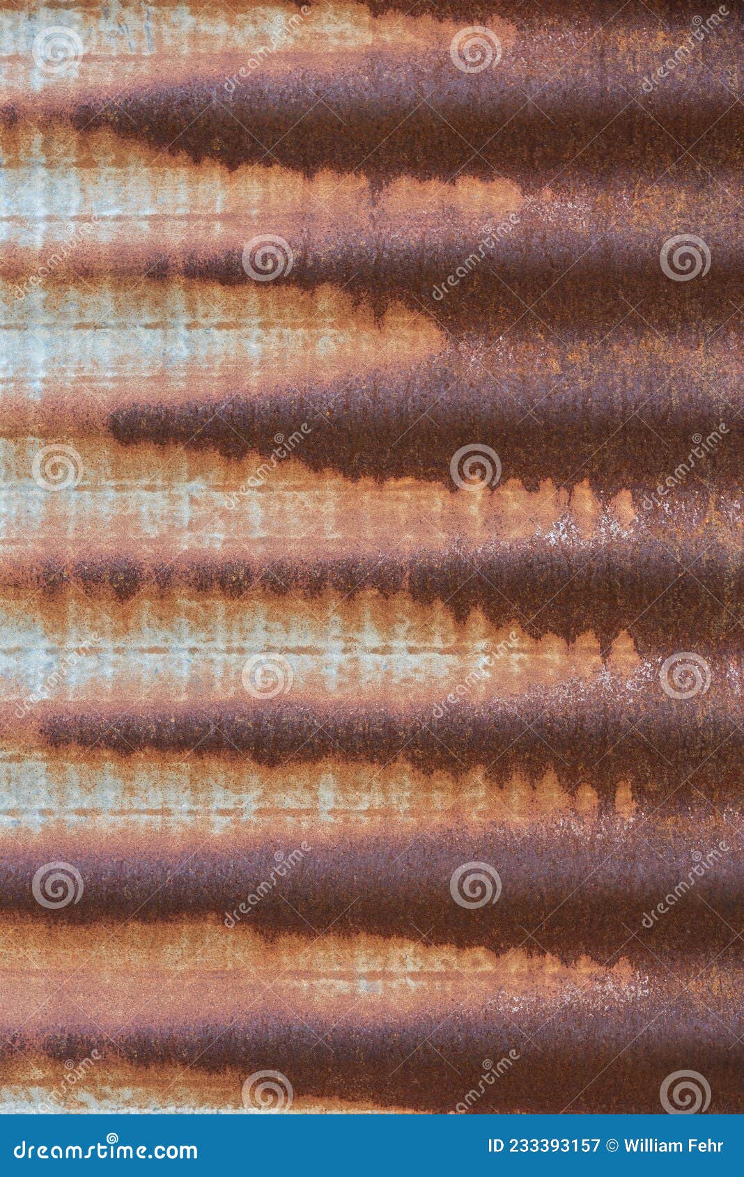 Old Corrugated and Rusty Metal Stock Image - Image of closeup, sheet ...