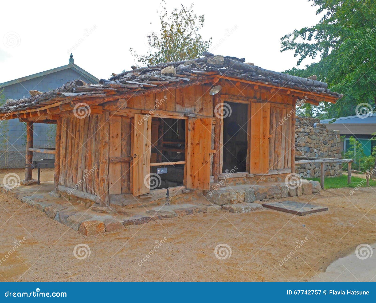 Old cotage in countryside stock image. Image of cotage - 67742757