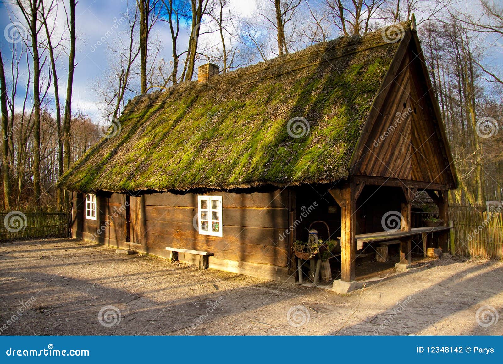 Old cottage stock photo. Image of landscape, history - 12348142