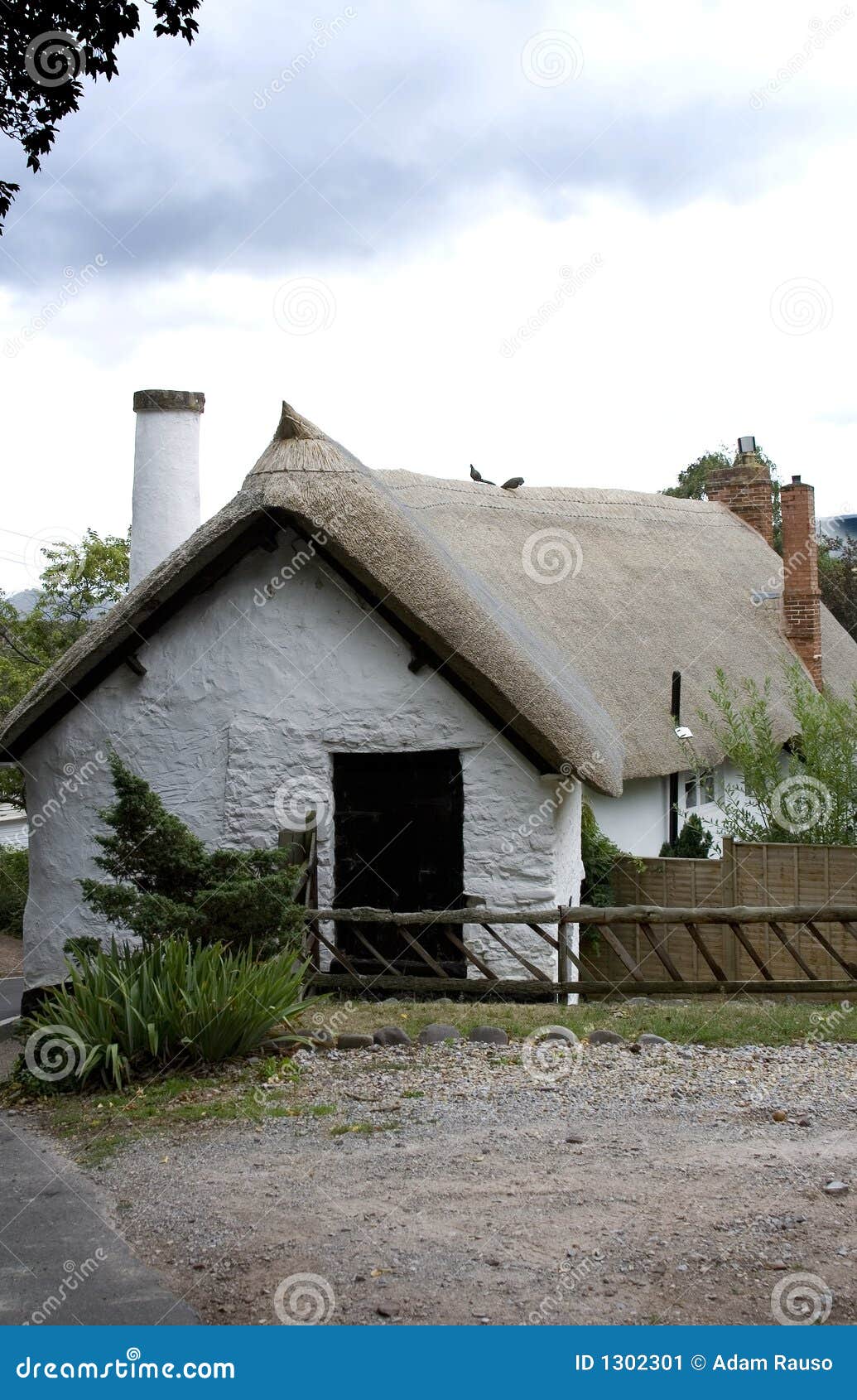 Old Cottage stock image. Image of brick, country, classic - 1302301