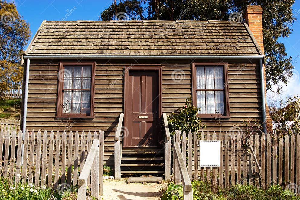 Old cottage stock photo. Image of australia, architecture - 19051146