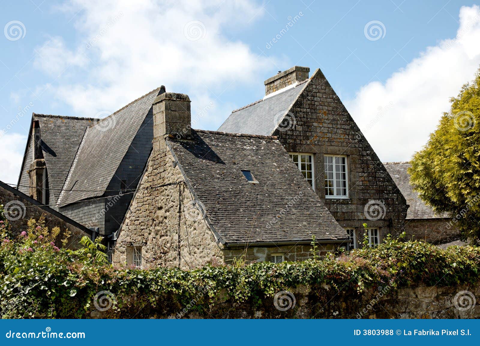 Old cottages, stock photo. Image of europe, traditional - 3803988