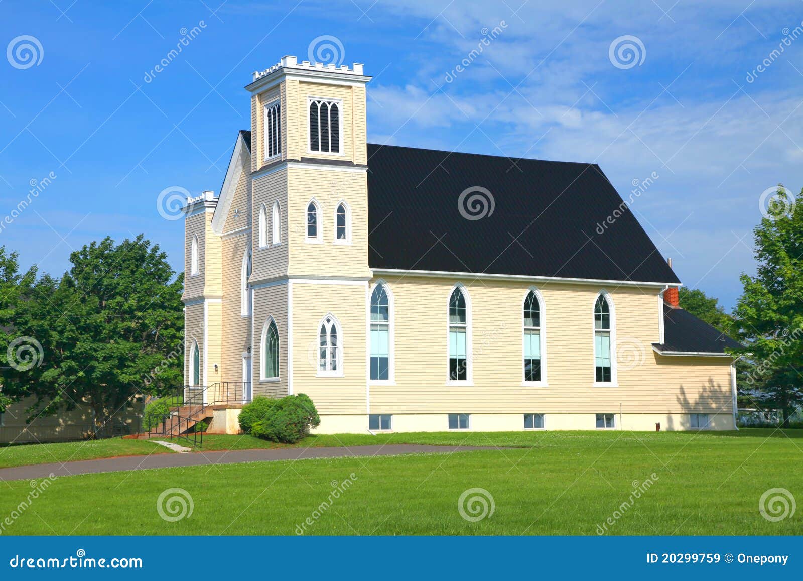 Old Country Church stock image. Image of structure, building - 20299759