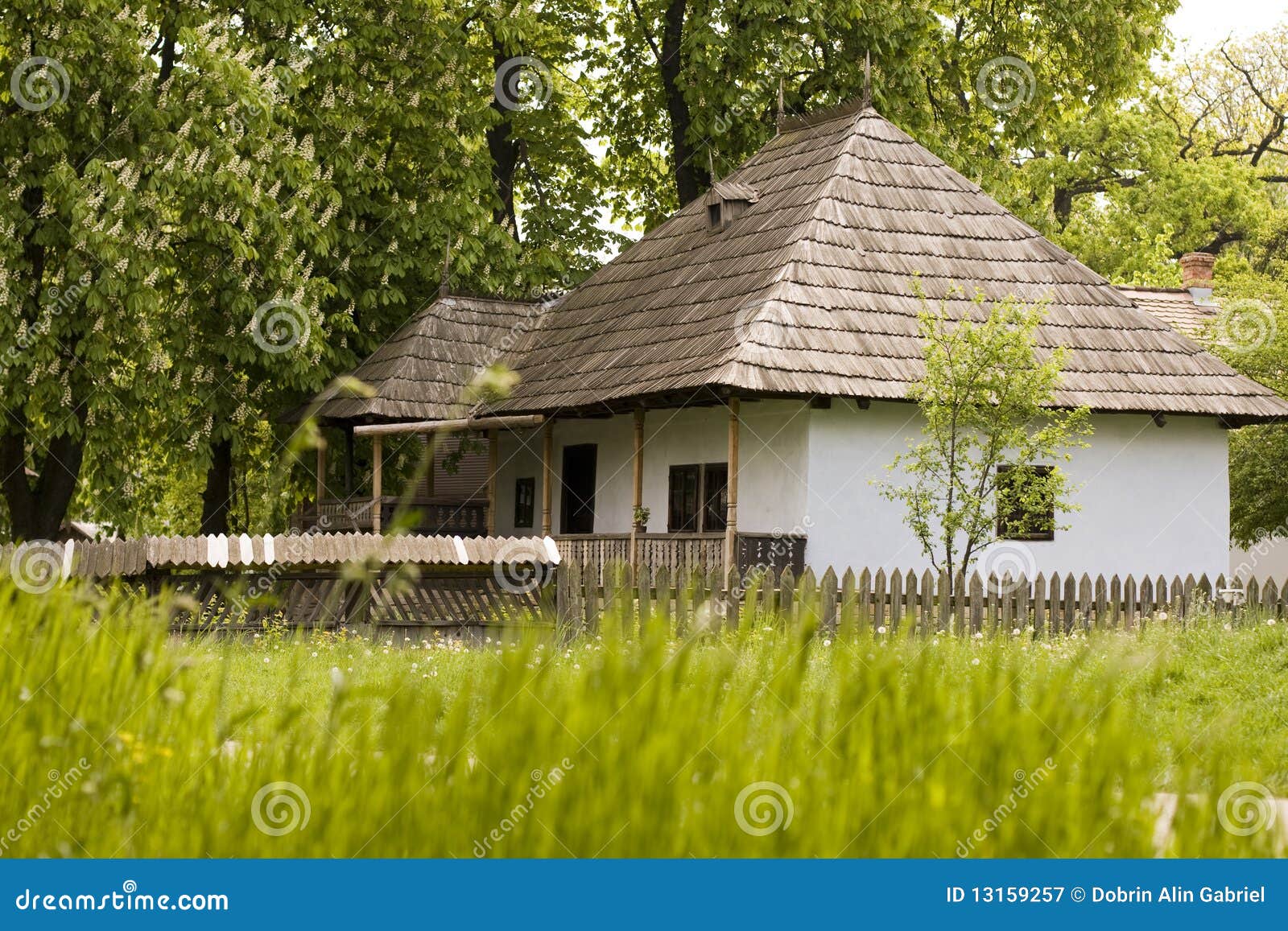 Old country house stock image. Image of rustic, obsolete - 13159257