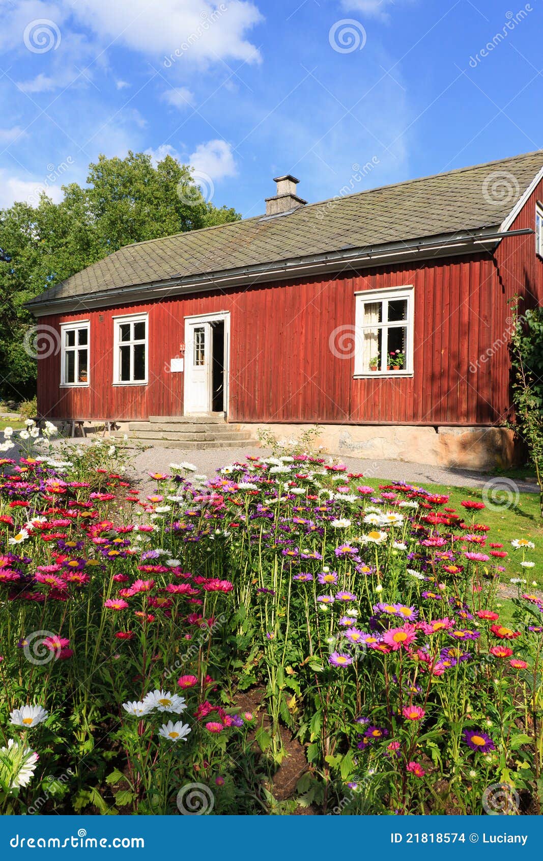 Old Country House stock photo. Image of copy, swedish - 21818574