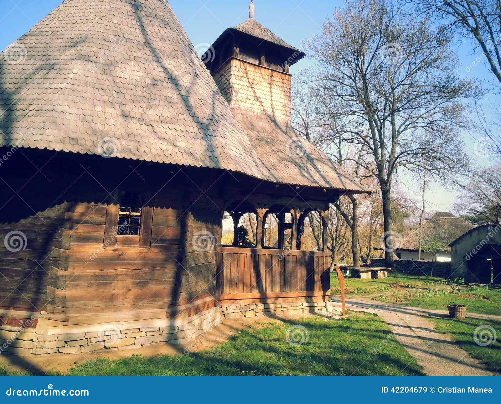 Old country house exterior stock image. Image of farmhouse - 42204679