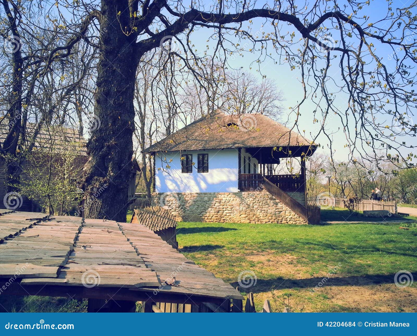 Old country house stock photo. Image of building, broom - 42204684