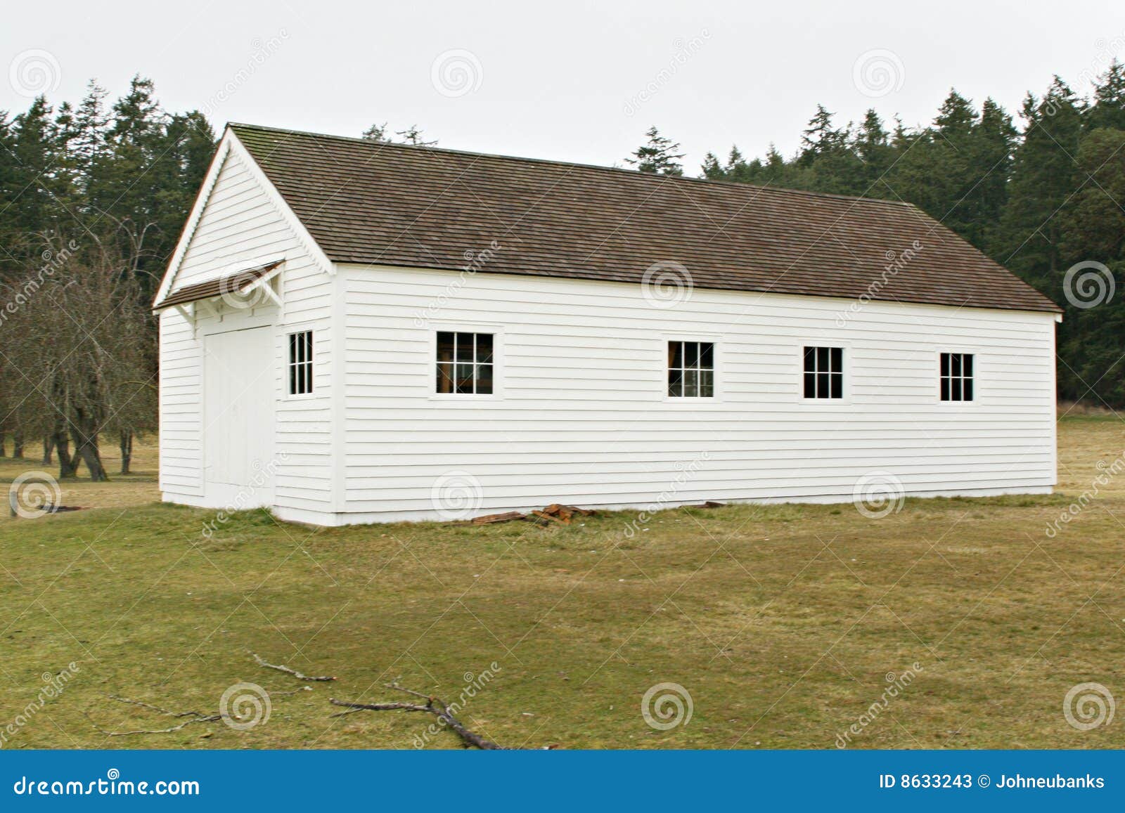 Old country school house stock image. Image of school - 8633243