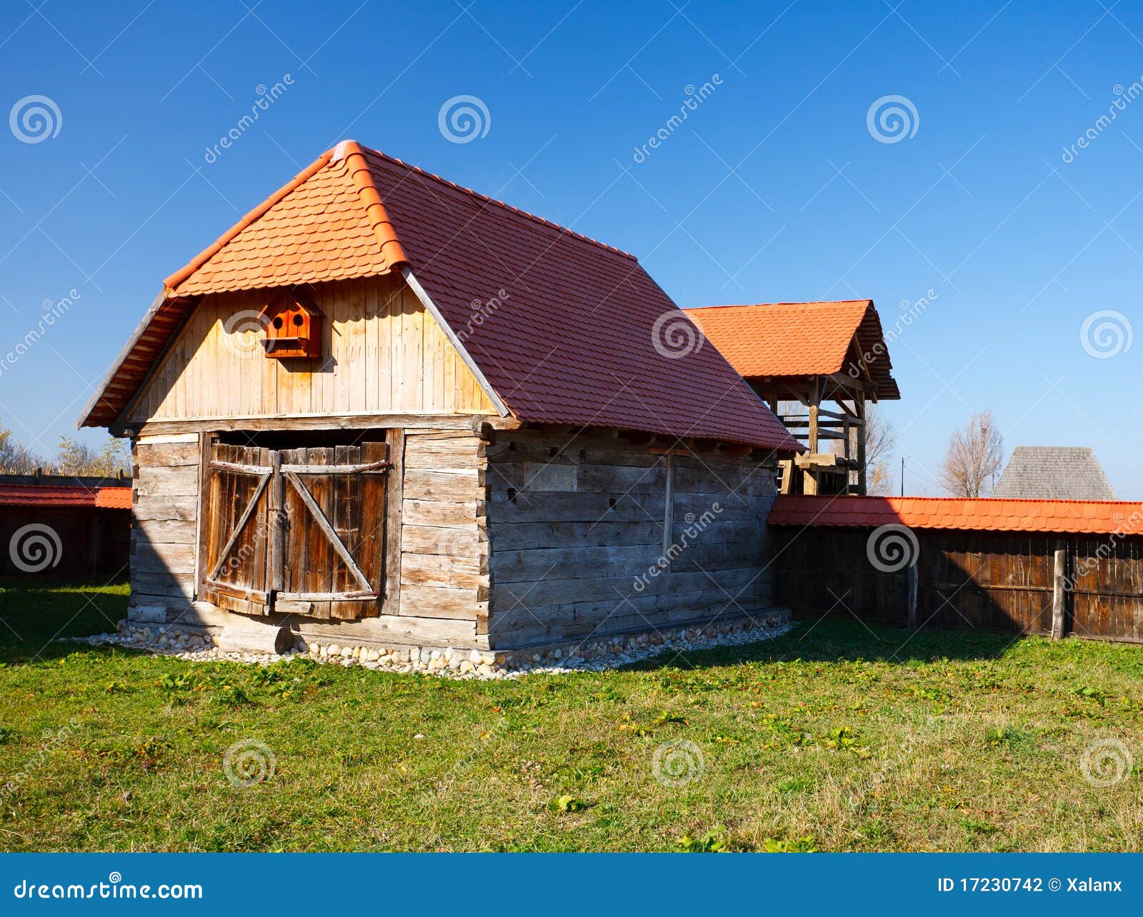 Old Countryside Barn in Romania Stock Photo - Image of harvest ...