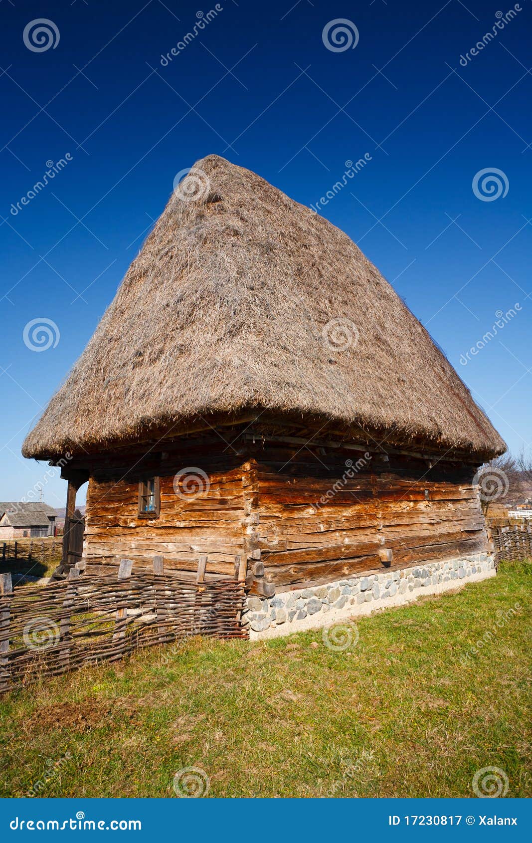 Old Countryside Barn in Romania - Stock Image - Image of homestead ...