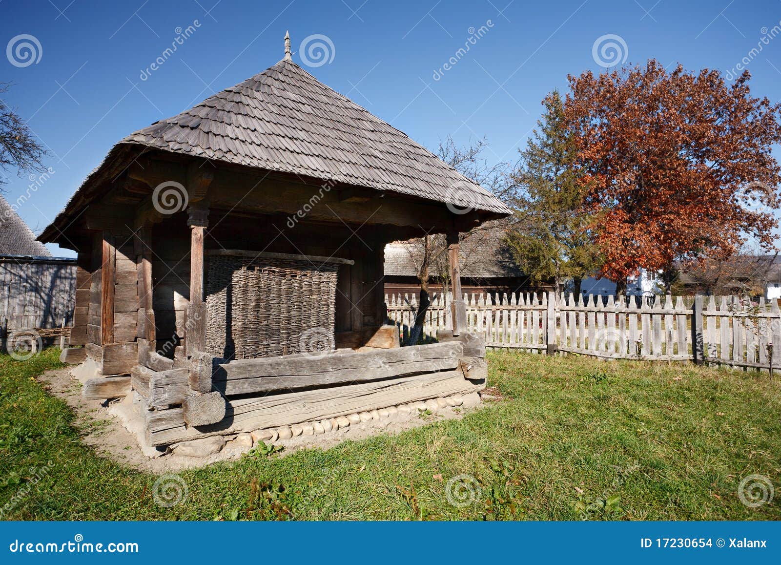 Old Countryside Barn in Romnia Stock Photo - Image of aging ...