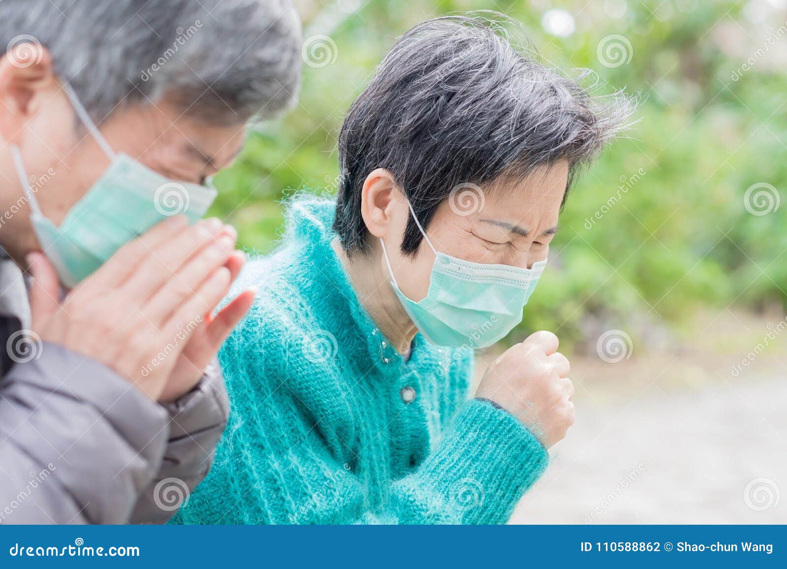 Old couple get cold stock photo. Image of nature, senior - 110588862