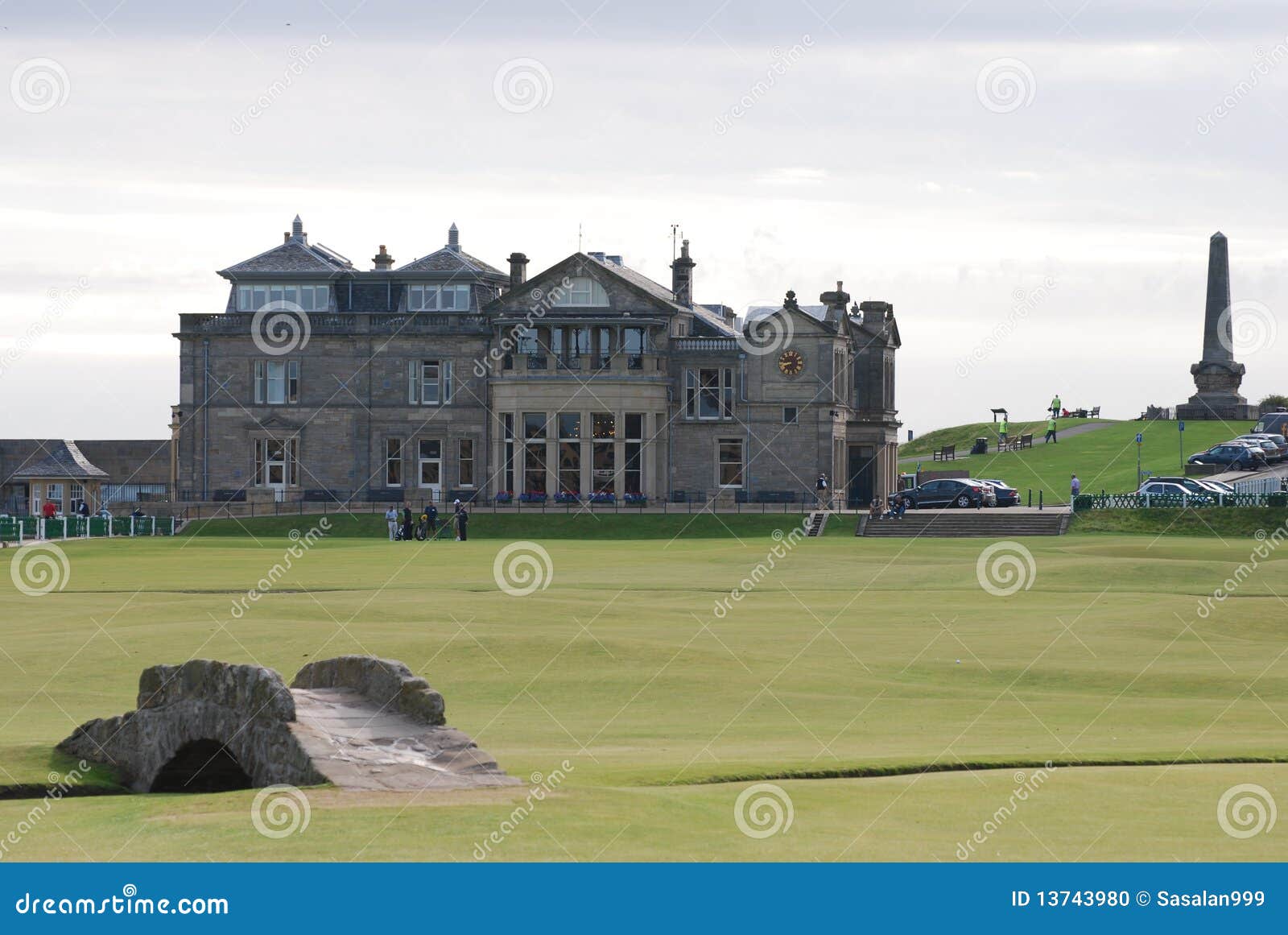 The Old Course stock photo. Image of scotland, sport - 13743980