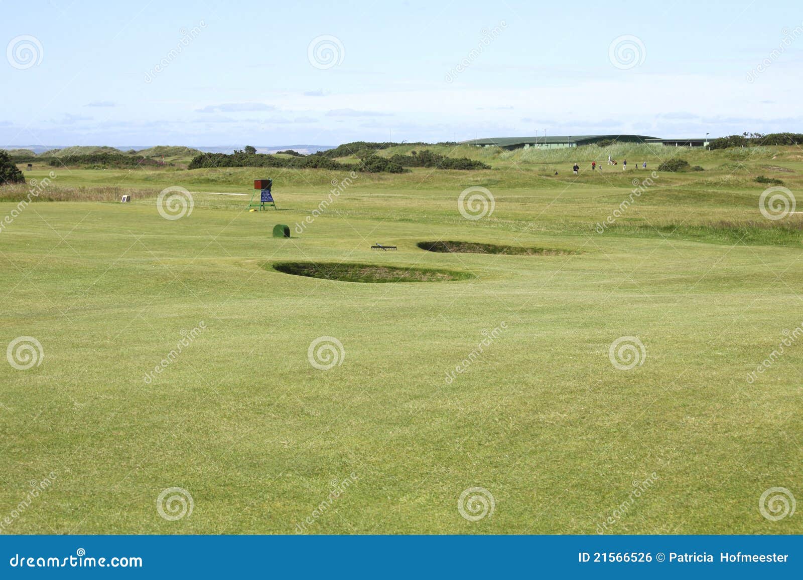 Old Course at St. Andrews in Scotland Stock Photo - Image of recreation ...