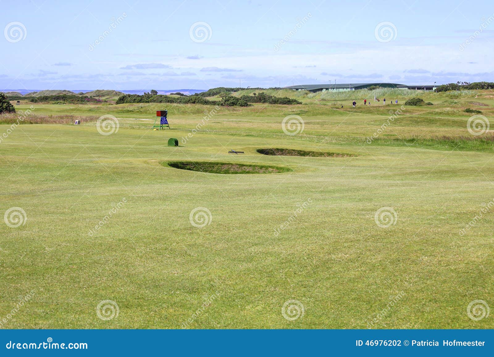 Old Course at St. Andrews in Scotland Stock Photo - Image of british ...