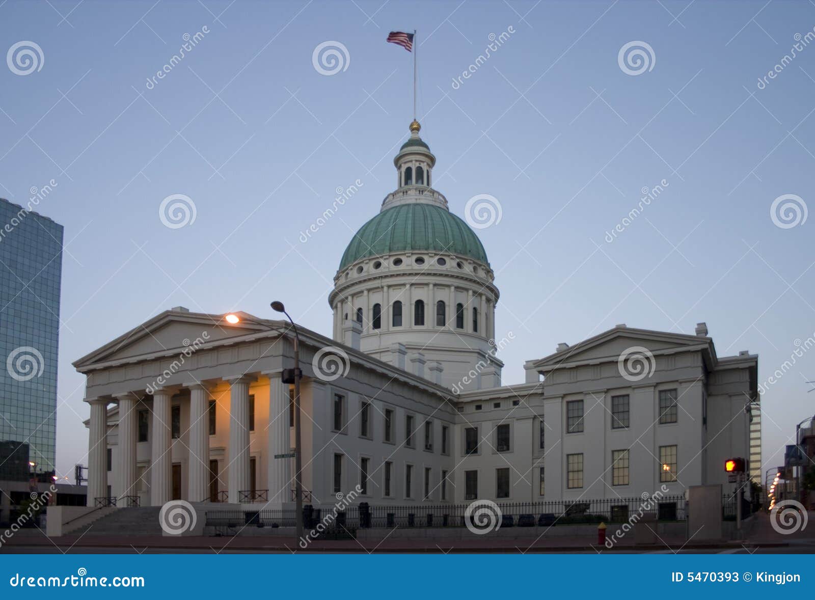 Old Courthouse in St Louis stock image. Image of site - 5470393
