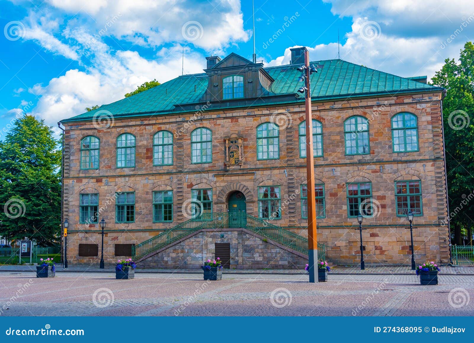 Old Courthouse in Swedish Town Jonkoping Stock Image - Image of ...