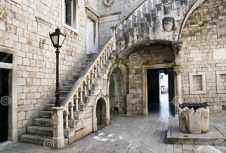 Old courtyard stock photo. Image of europe, outdoor, antique - 21275076