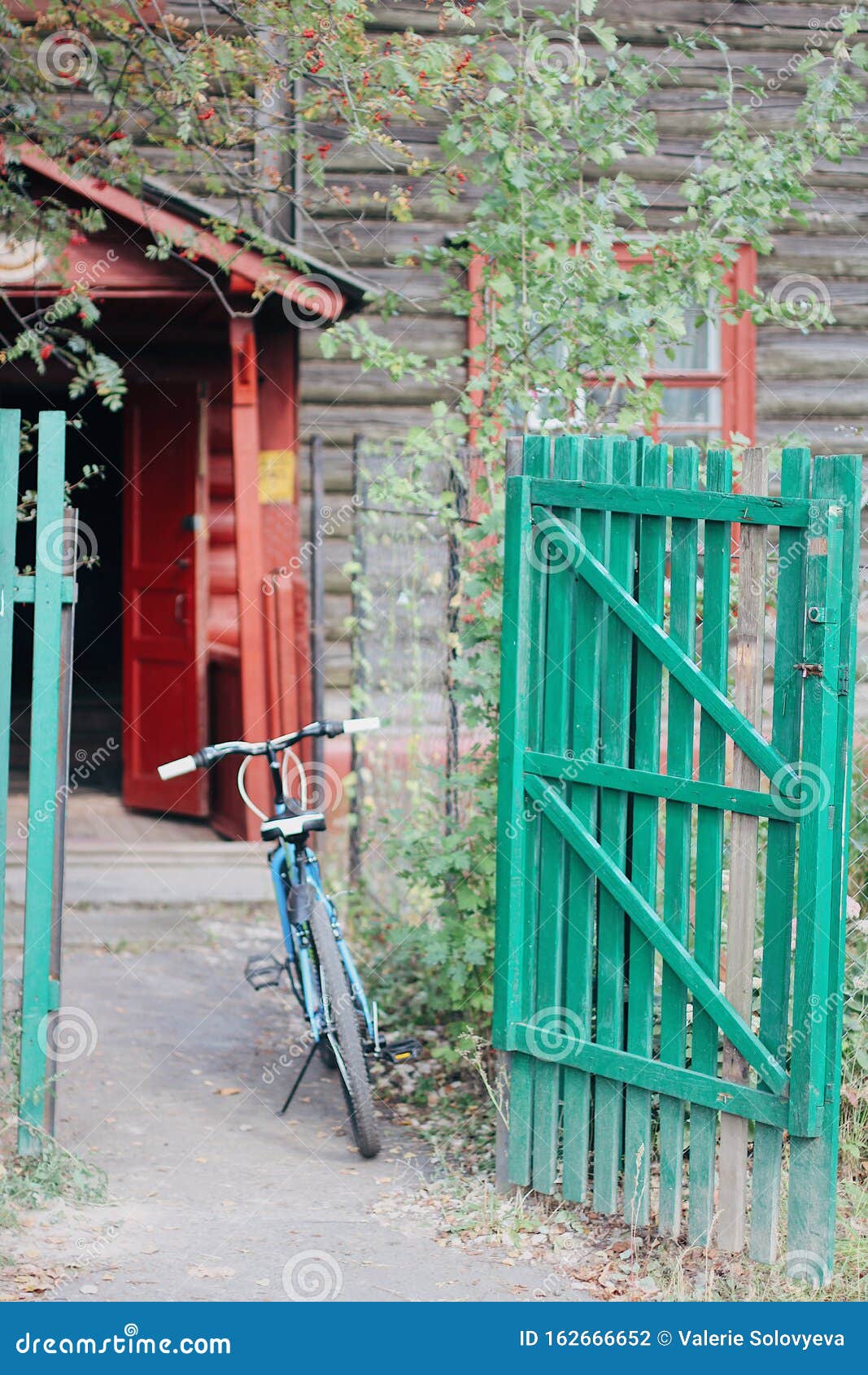 Old courtyard stock photo. Image of house, wooden, yard - 162666652