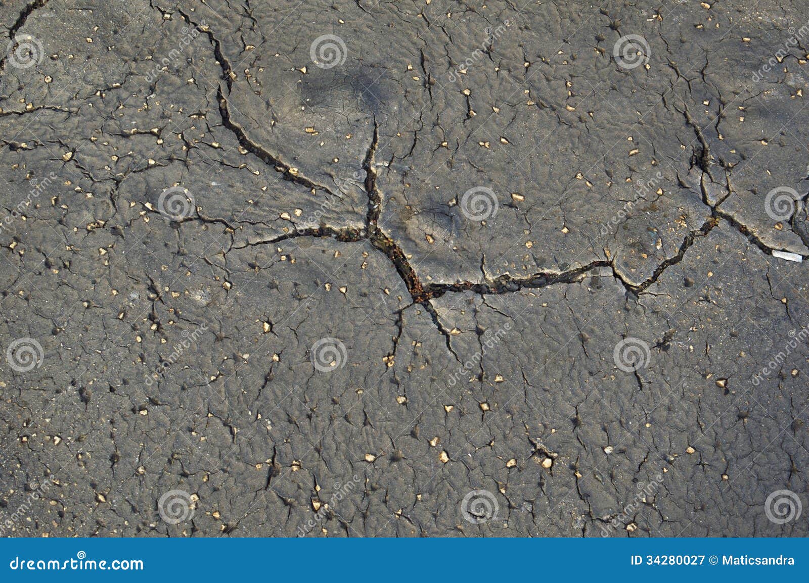 Old cracked asphalt. stock image. Image of worn, surface - 34280027
