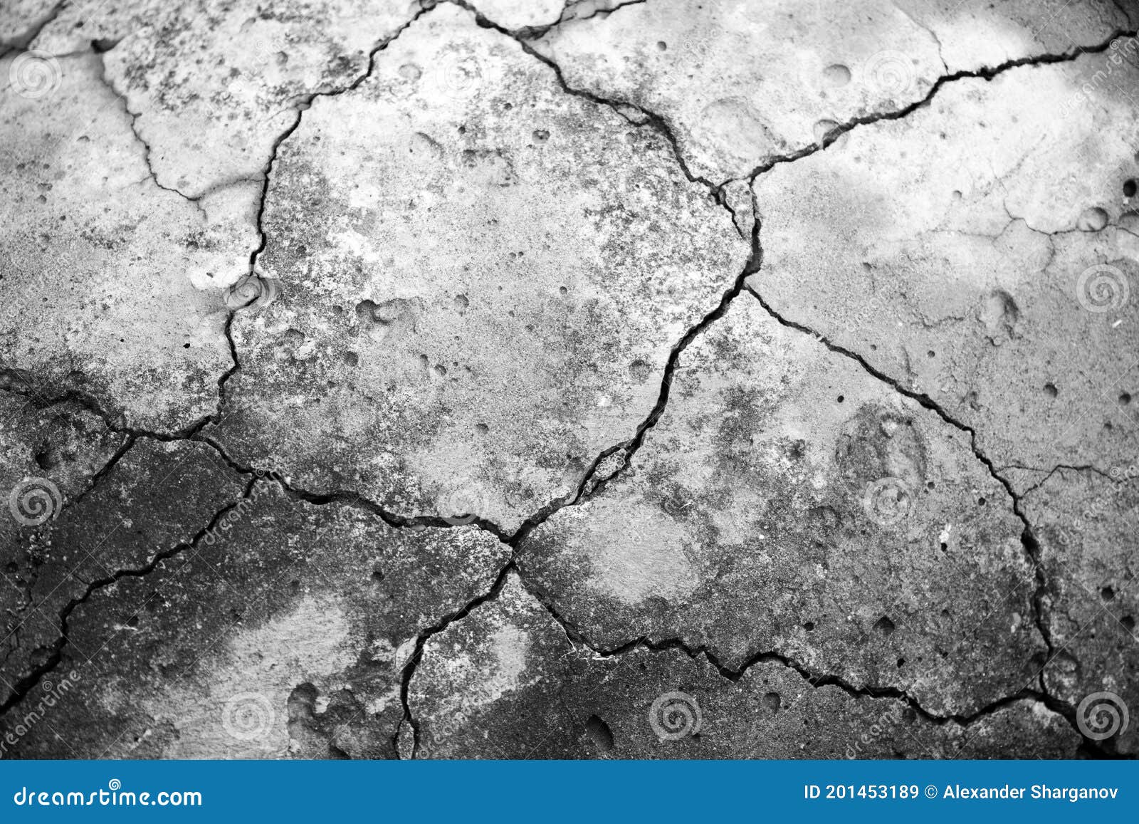Old Cracked Cement. Texture, Background. Concrete Template for Design ...