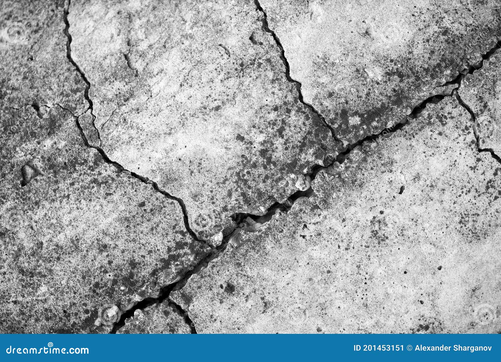 Old Cracked Cement. Texture, Background. Concrete Template for Design ...