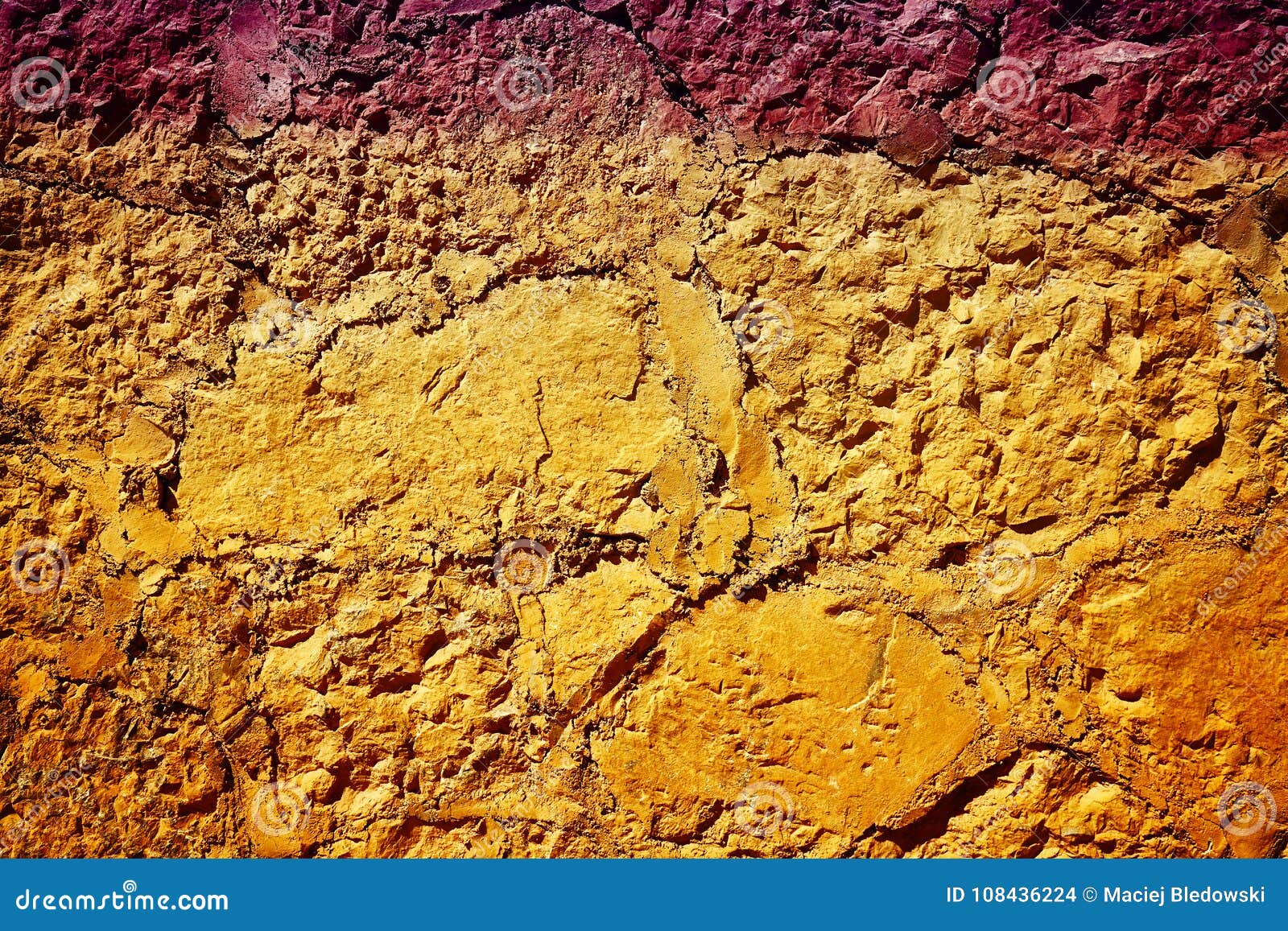 Old Clay Stone Wall Background or Texture. Stock Photo - Image of ...