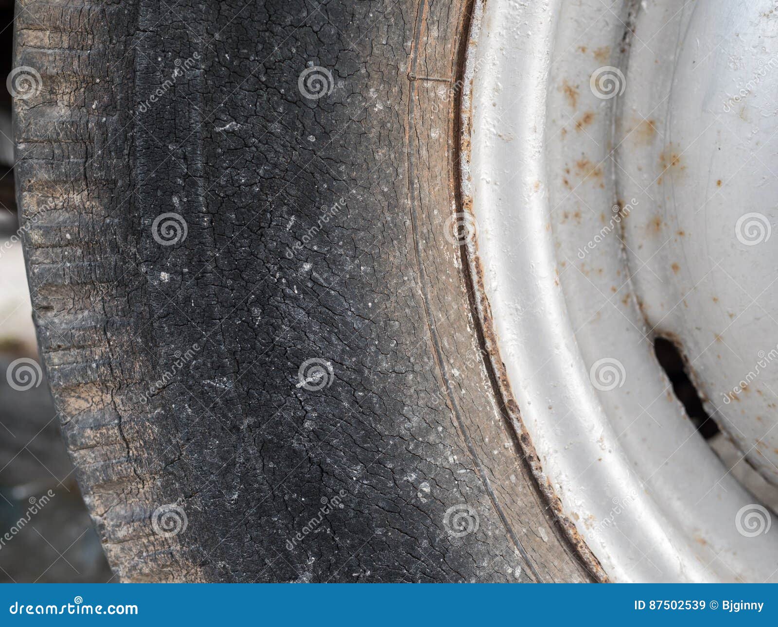 Old Cracked Rubber Texture for Abstract Stock Image - Image of motor ...