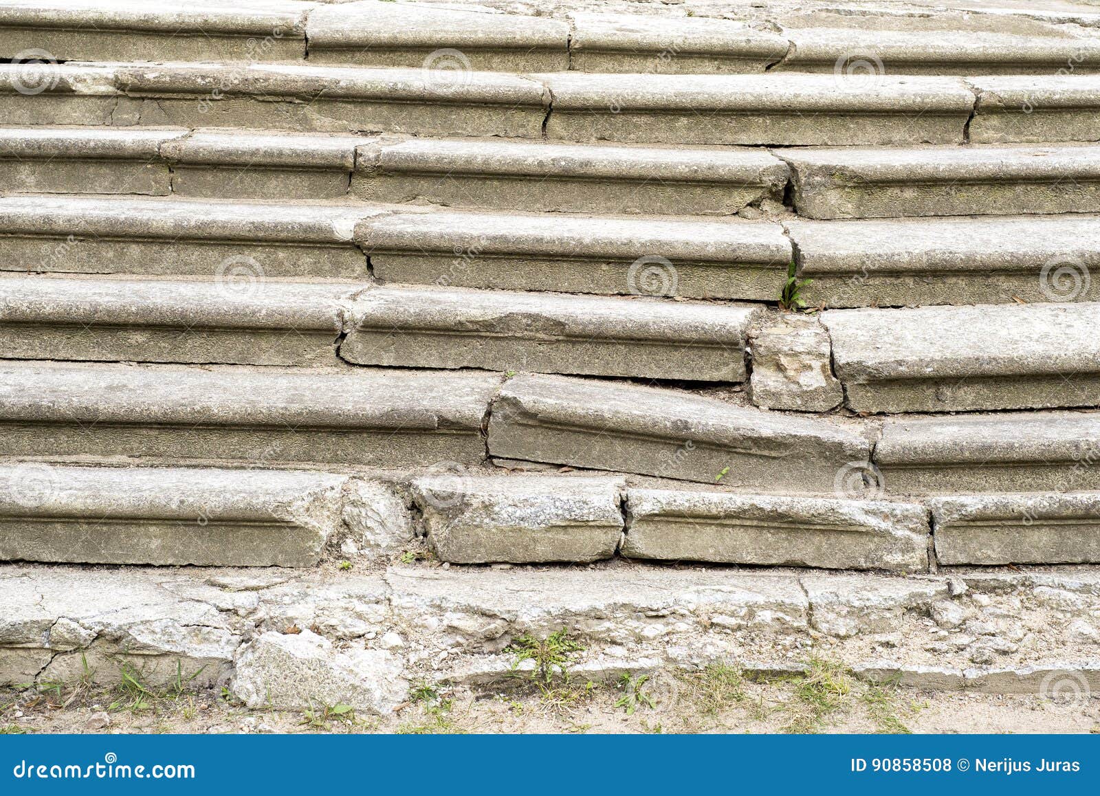 Old cracked stairs stock photo. Image of abstract, outdoor - 90858508