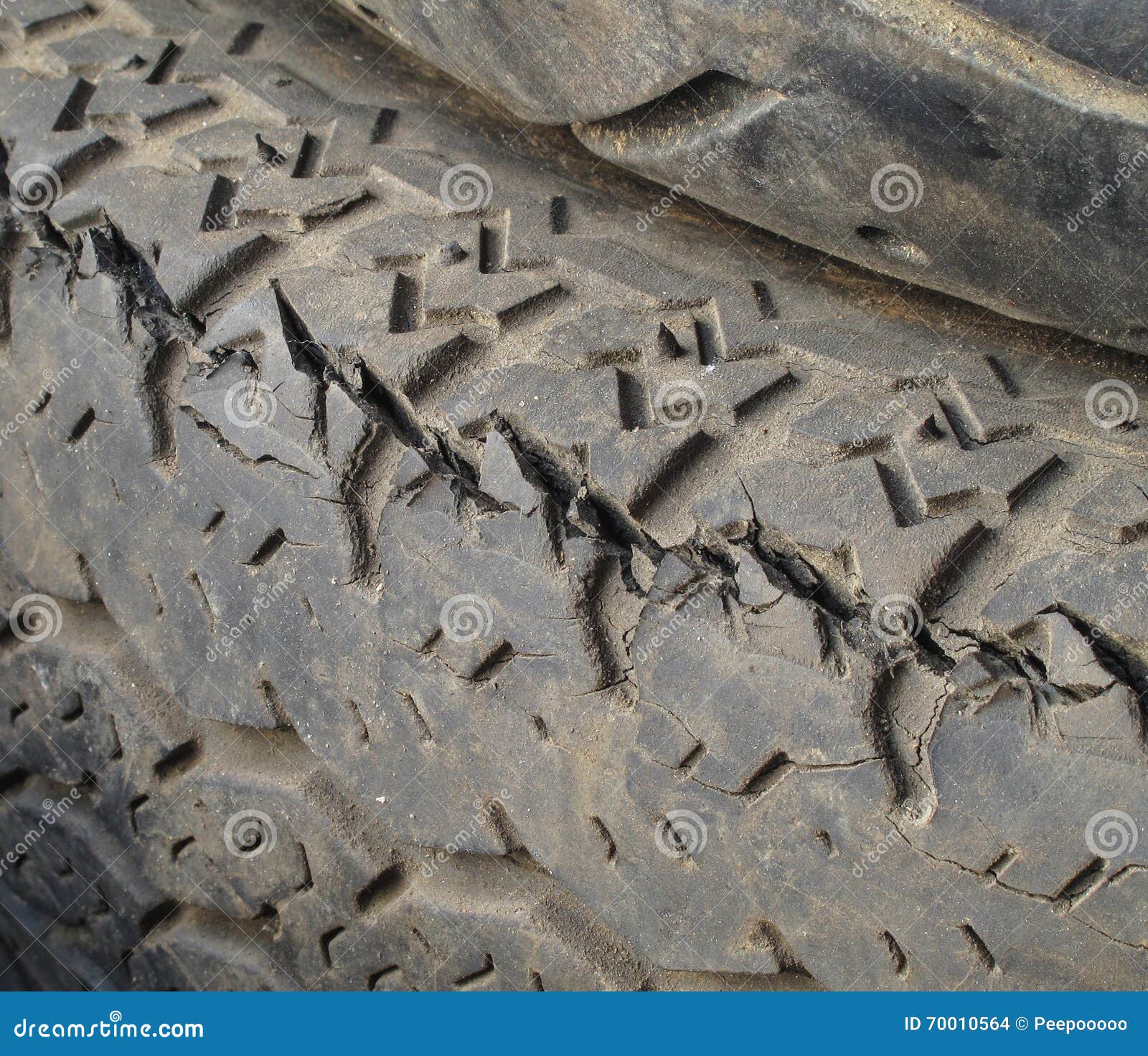 Old cracked tire stock photo. Image of truck, transportation - 70010564