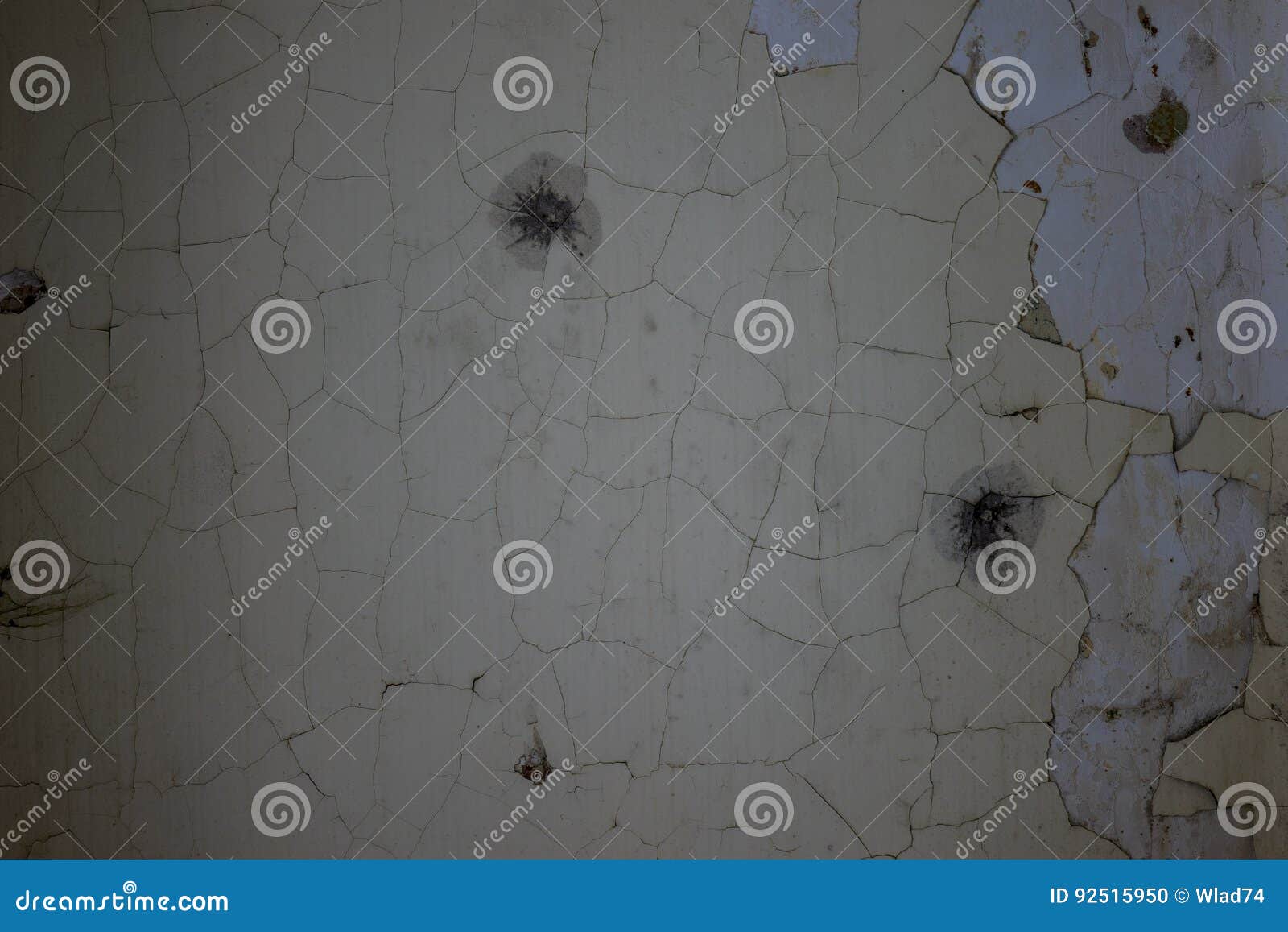 The Old and Cracked Wall of a Building, Lost Places Stock Photo - Image ...