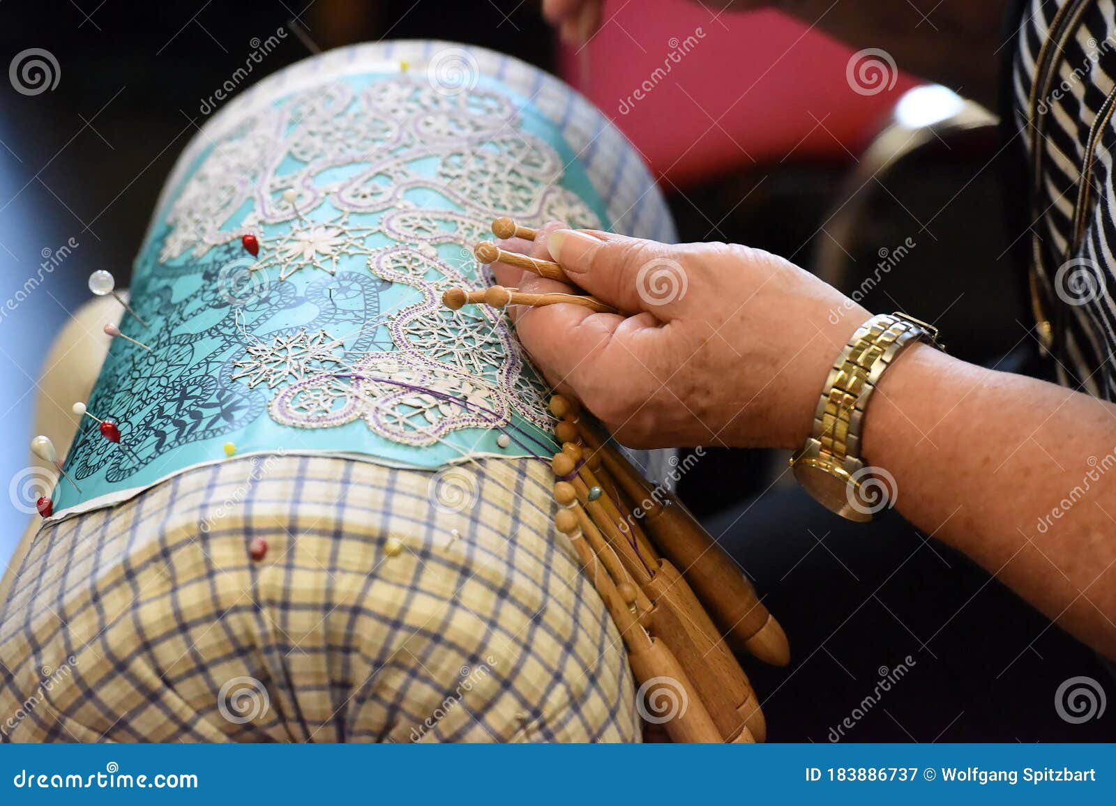 The Old Craft Technique of Lace Making Editorial Photography - Image of ...