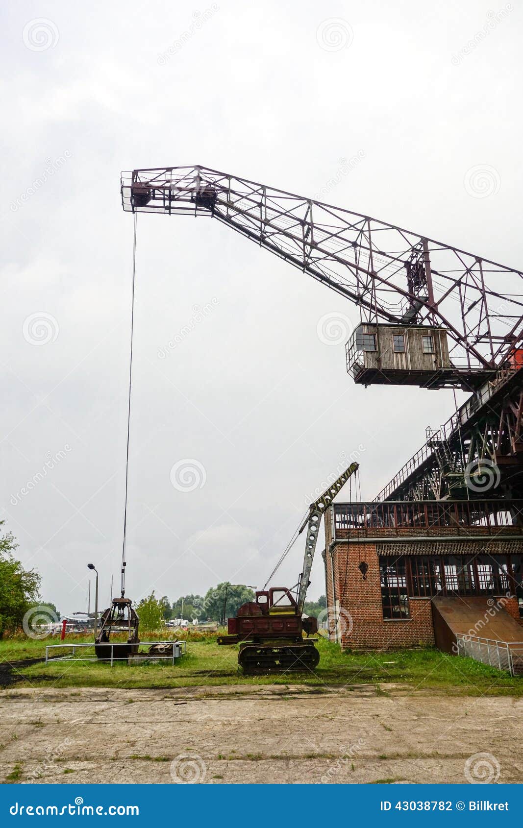 Old cranes stock photo. Image of site, rusty, crane, cranes - 43038782