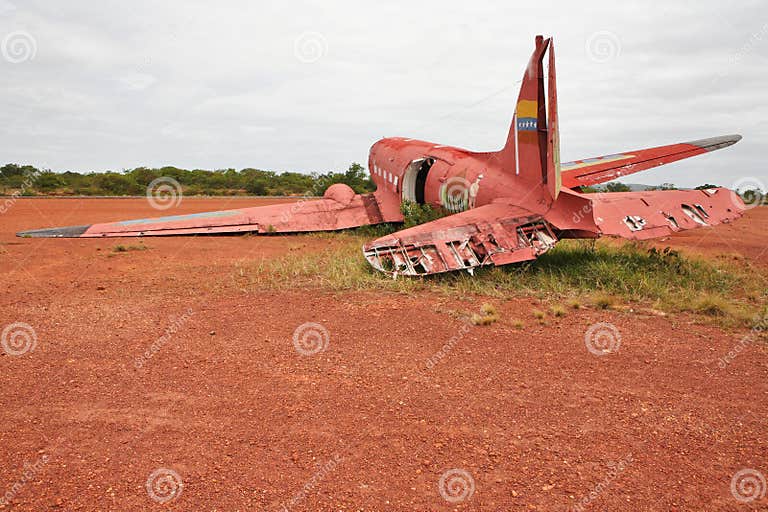 Old crashed plane stock photo. Image of aero, aviation - 9788890