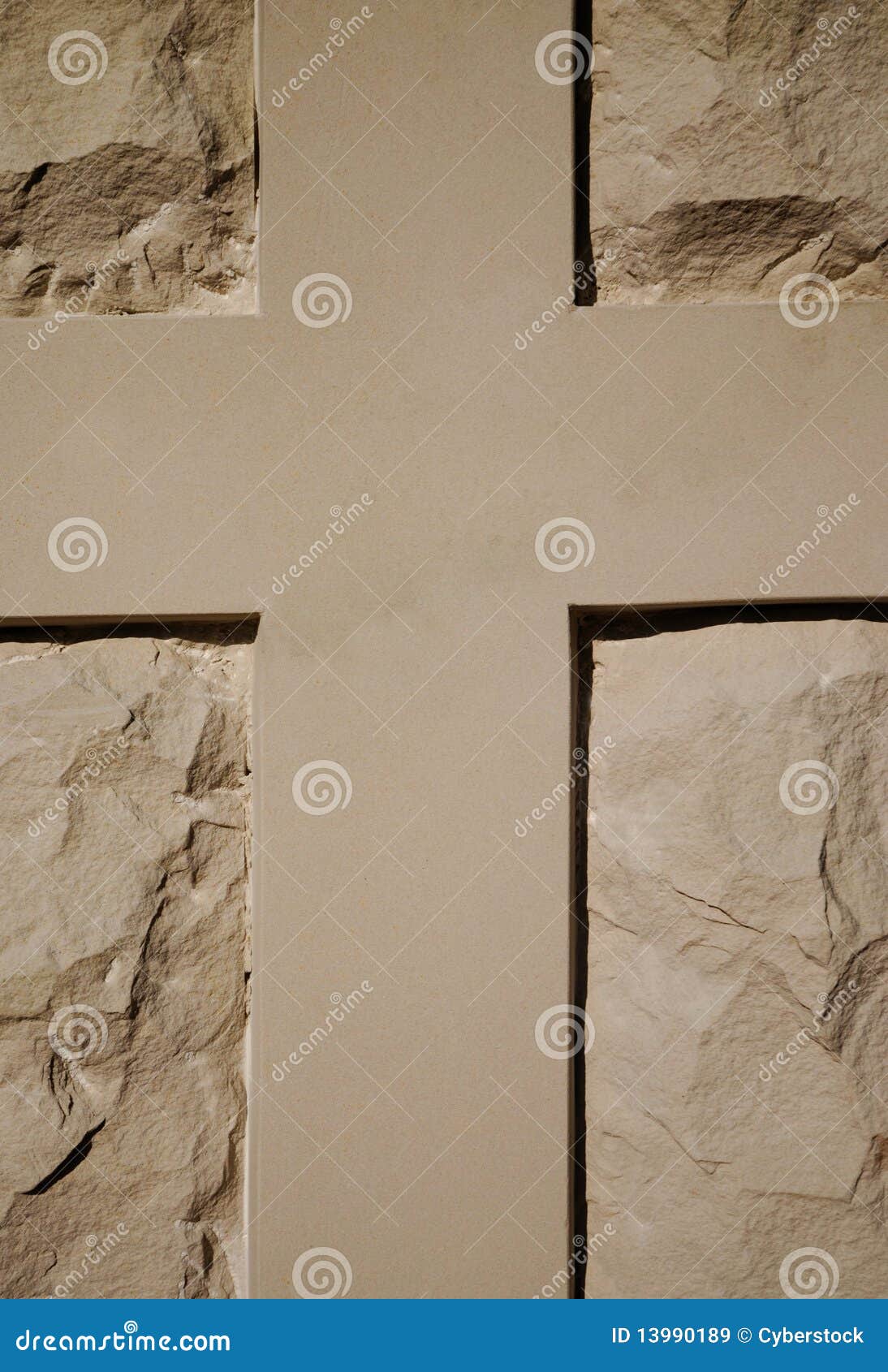 Old cross stock image. Image of background, brickwork - 13990189