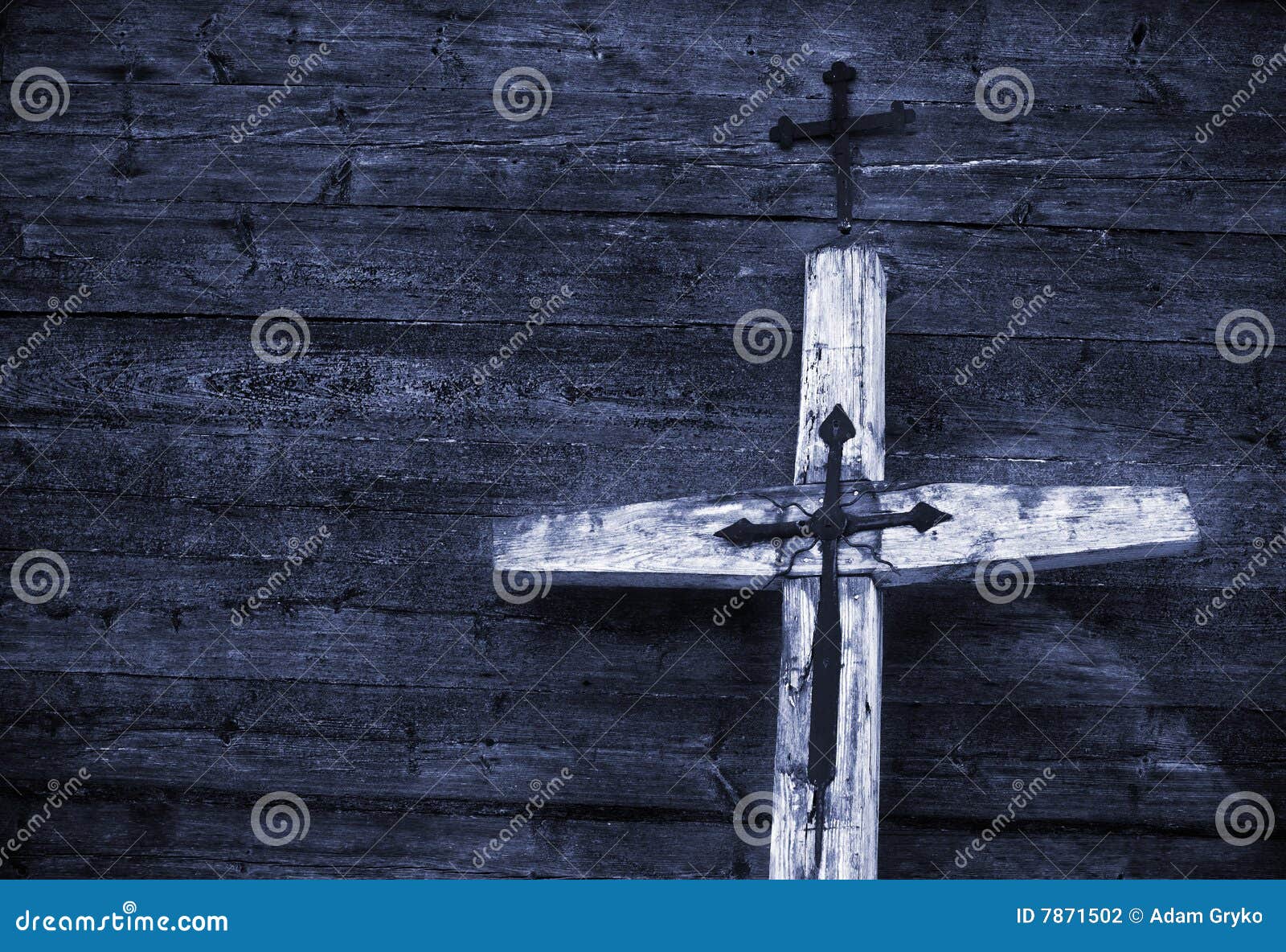 Old cross stock photo. Image of catholic, copyspace, religious - 7871502