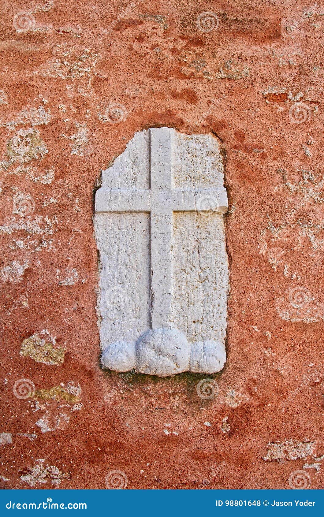 Old Cross stock photo. Image of crucifix, wall, cross - 98801648