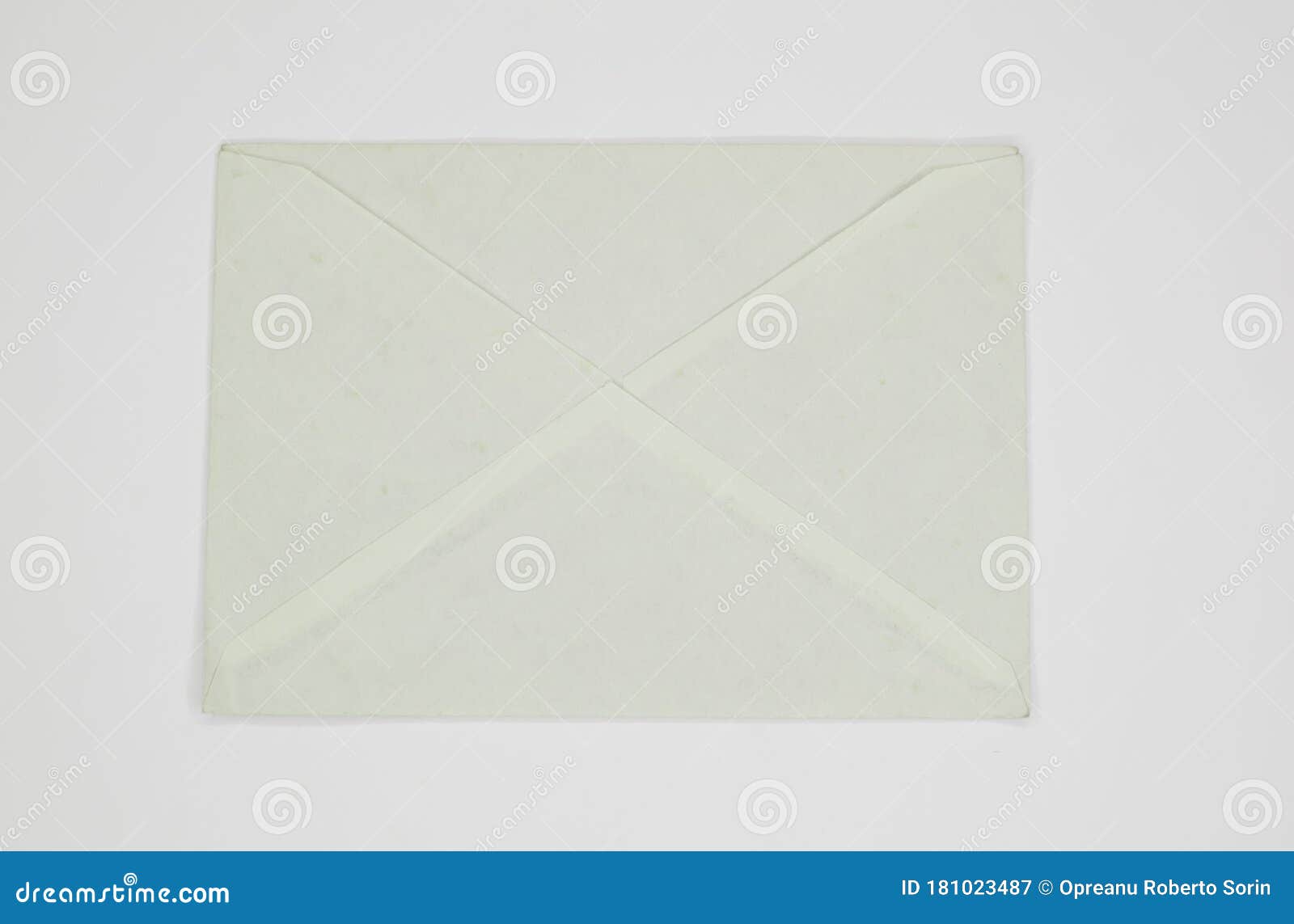 Old crumpled envelope stock image. Image of note, design - 181023487