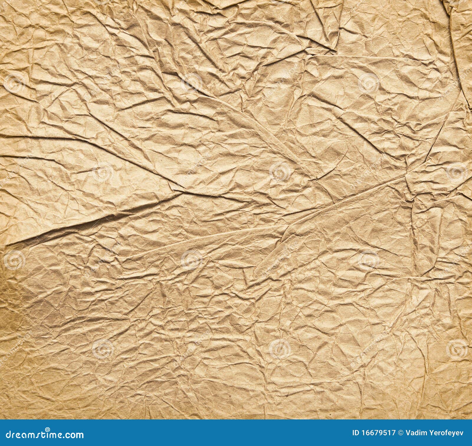 Old crumpled paper stock image. Image of antique, detail - 16679517